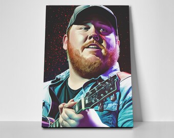Luke Combs Poster - Etsy