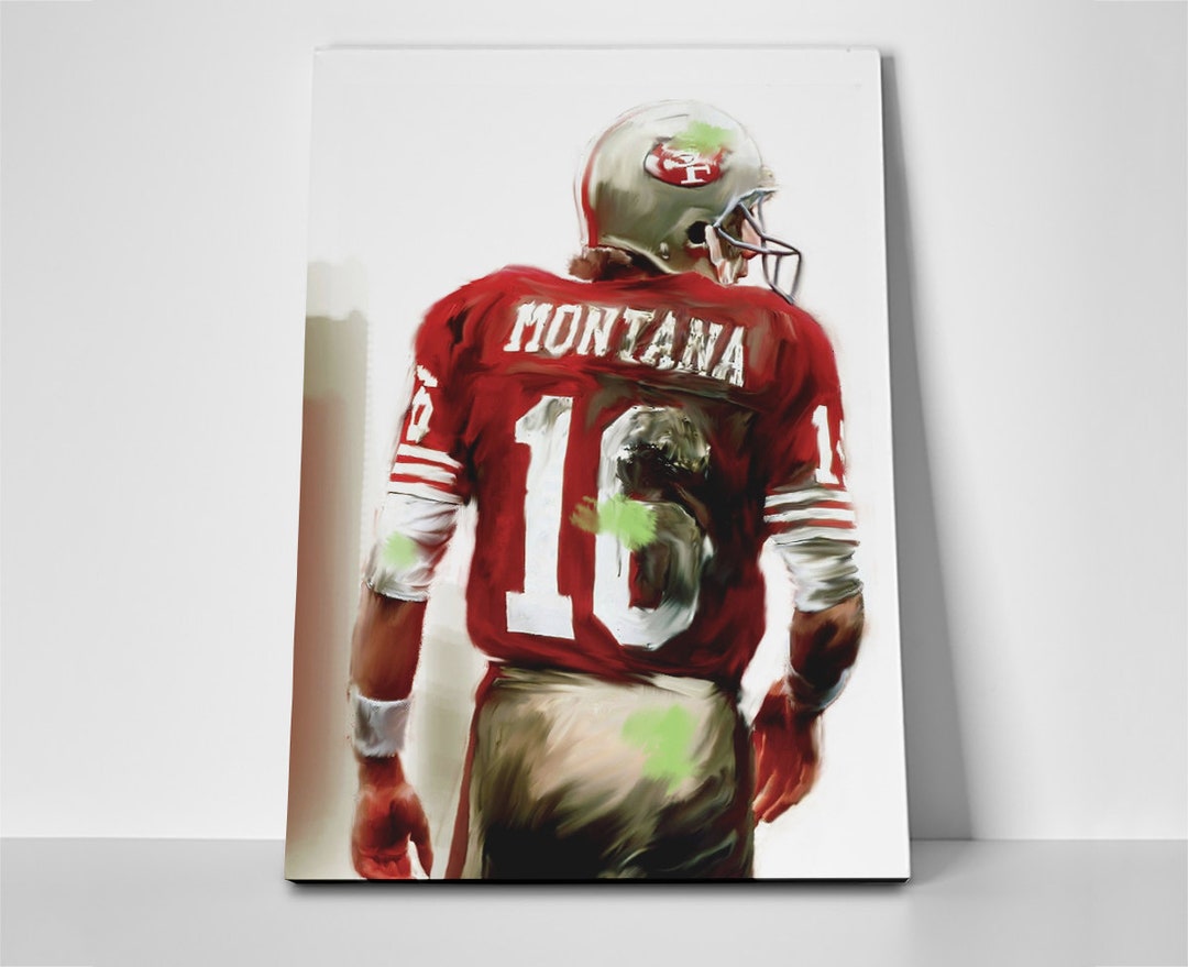 Joe Montana Poster or Canvas - Etsy