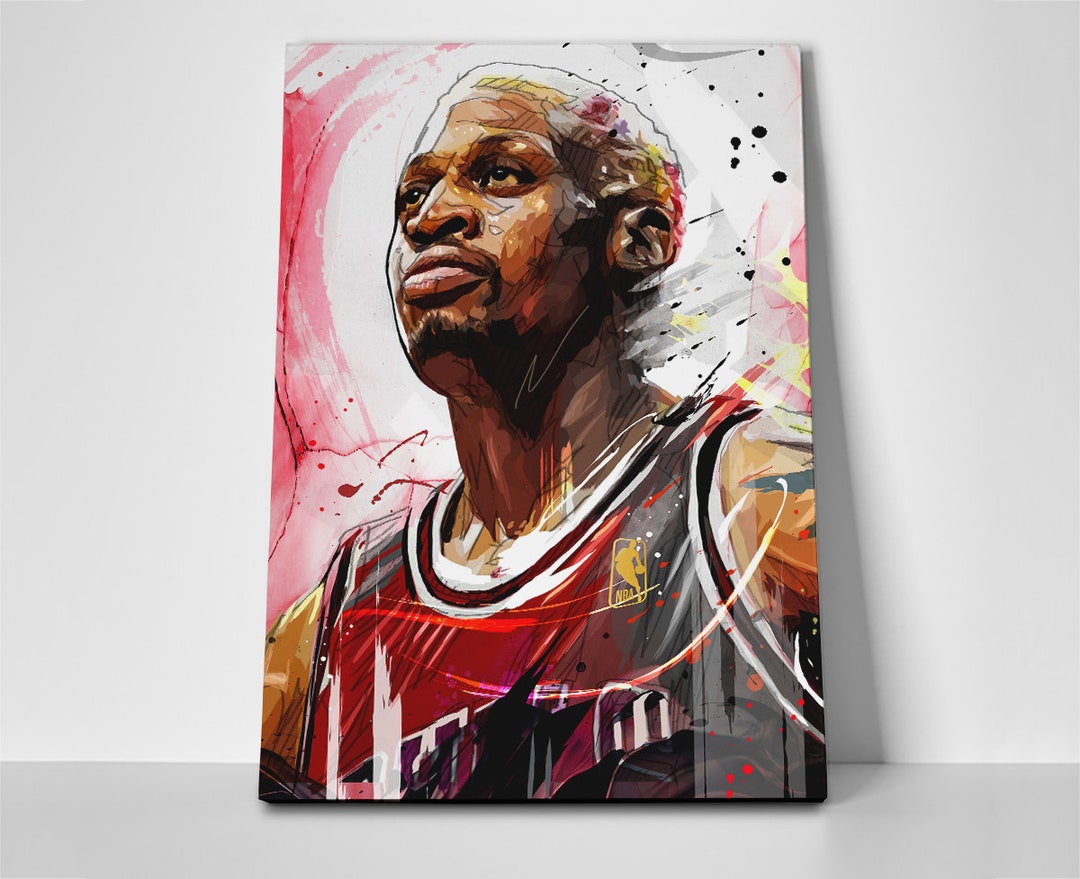 Dennis Rodman Poster or Canvas - Etsy