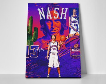 Steve Nash Poster - Etsy