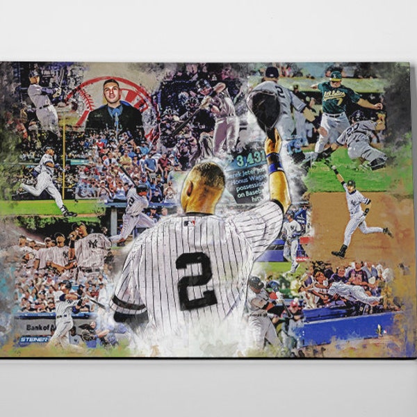 Derek Jeter Poster - Etsy