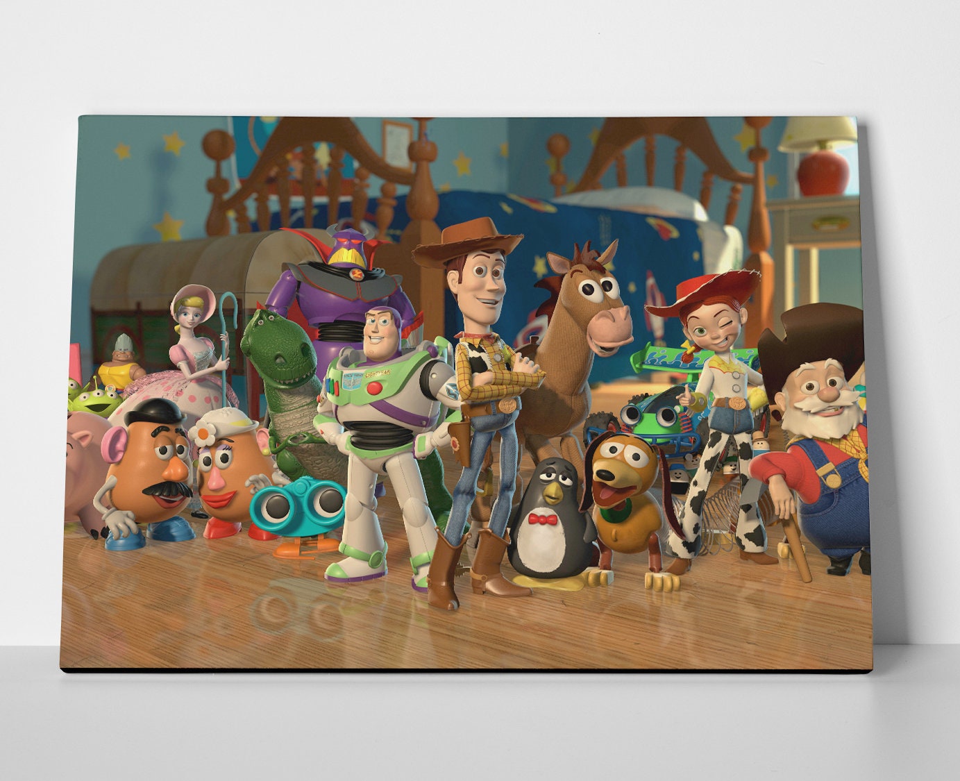 Toy Story Movie Poster Or Canvas Etsy