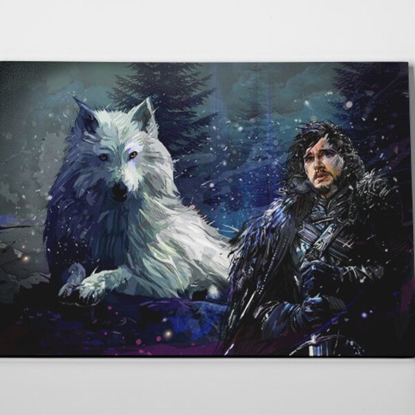 Jon Snow Art - Etsy