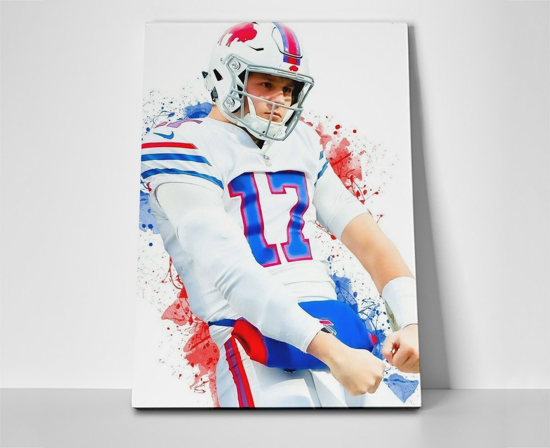 Josh Allen Flex Poster or Canvas - Etsy