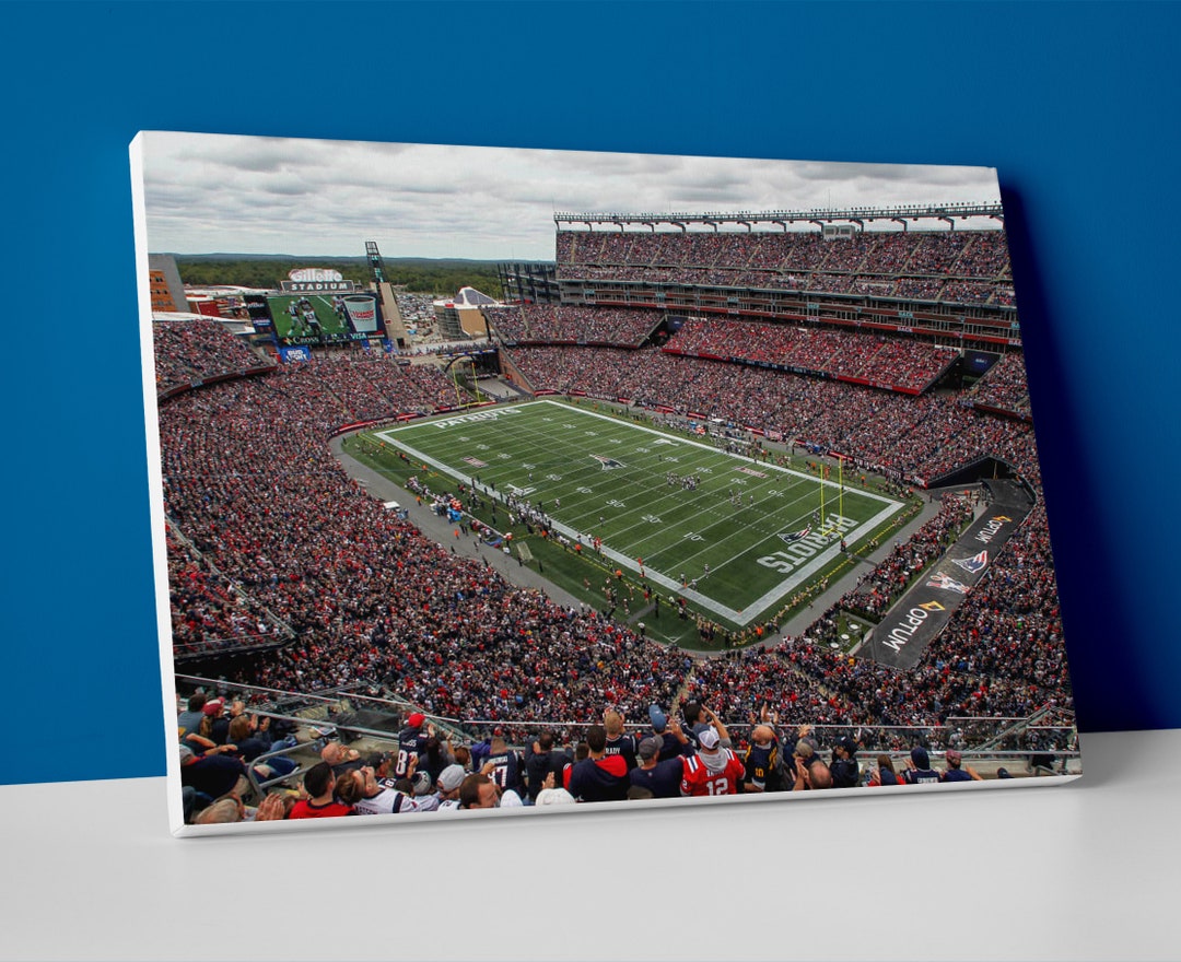 New England Patriots Stadium Poster or Canvas - Etsy