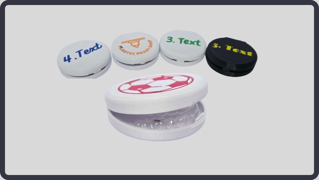 Customizable Retainer Case 3D Printed - Etsy