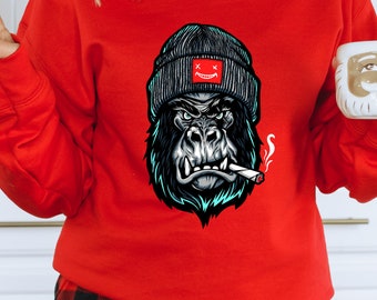 Hypebeast Monkey - Etsy