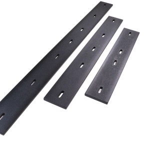 Flat Bar Support Bracing, Hidden Bracket, Metal Bracing, Live Edge Wood ...