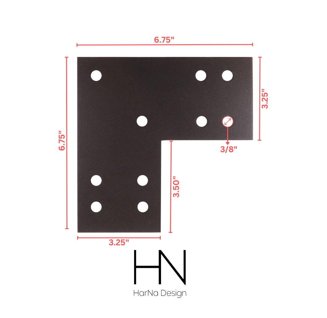 Minimalist Bracket for 4 Post Structural Brackets for - Etsy