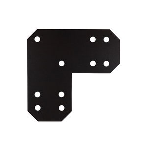 Decorative Beveled Edge Bracket for 4" Post, Structural Brackets for ...