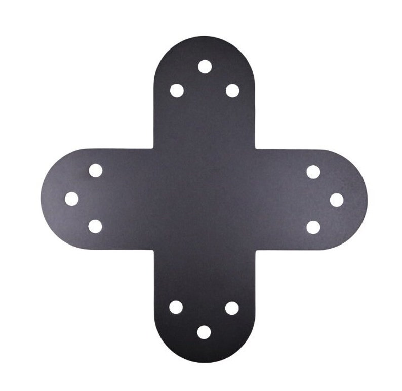 Decorative Round Bracket for 4" Post, Structural Brackets for 4x4 ...