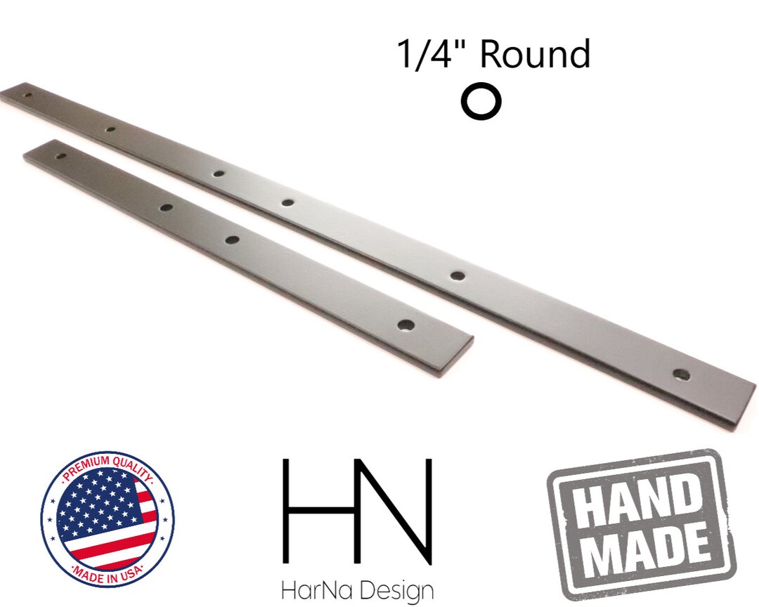 1" Flat Bar Support, Hidden Bracket, Metal Bracing, Brackets, Table ...