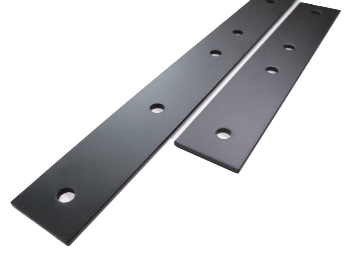2 Flat Bar Support, Hidden Bracket, Metal Bracing, Brackets, Table ...