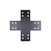 X Shaped Bracket for 4 Post, Structural X Bracket for 4x4 & 2x4, Steel ...