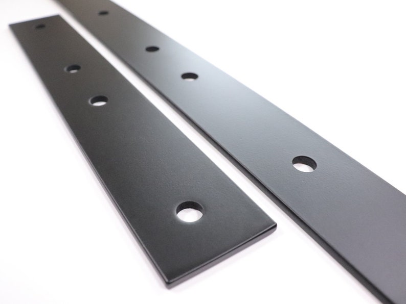 2 Flat Bar Support, Hidden Bracket, Metal Bracing, Brackets, Table ...