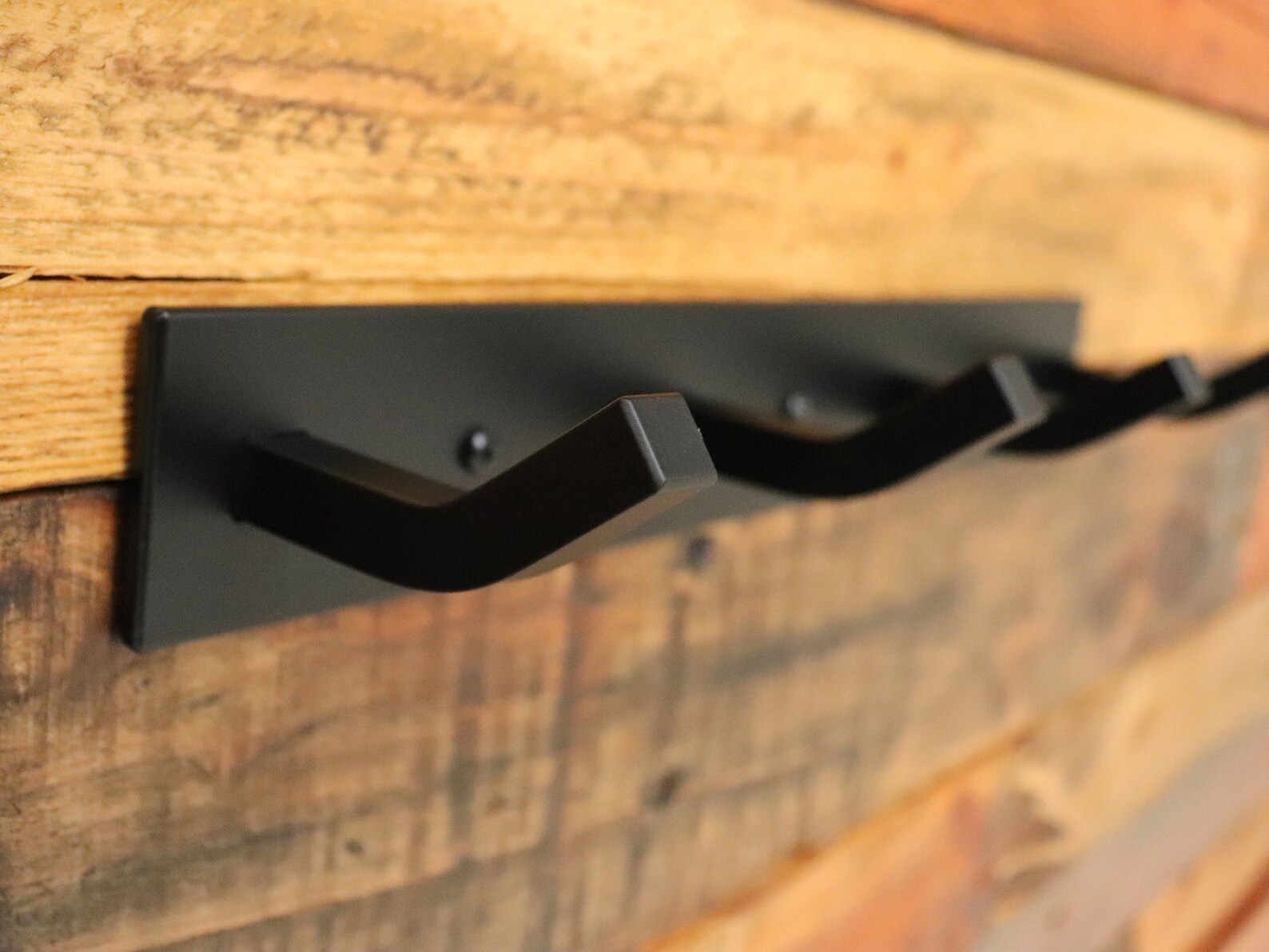 Minimalist Four Hook Coat Rack, Metal Wall Hooks, Wall Mounted Hook ...