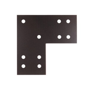 Minimalist Bracket for 4" Post, Structural Brackets for 4x4, Steel ...