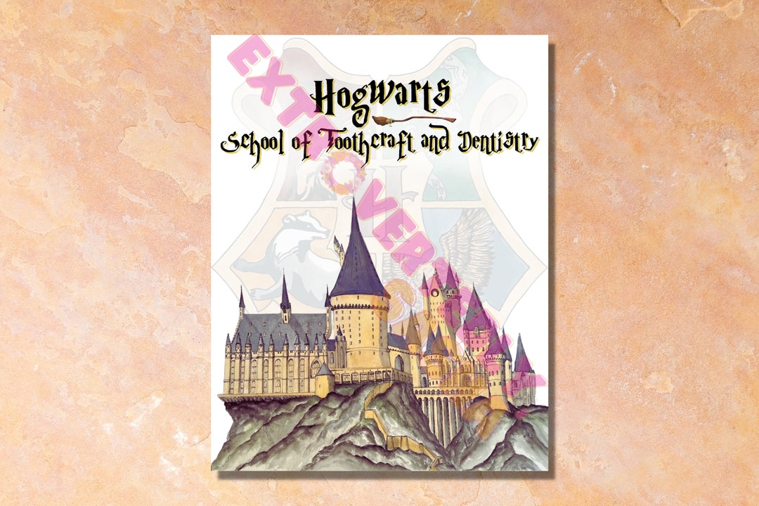 Wizard Inspired Dental School Dentistry Wait Dental Graduation Office ...