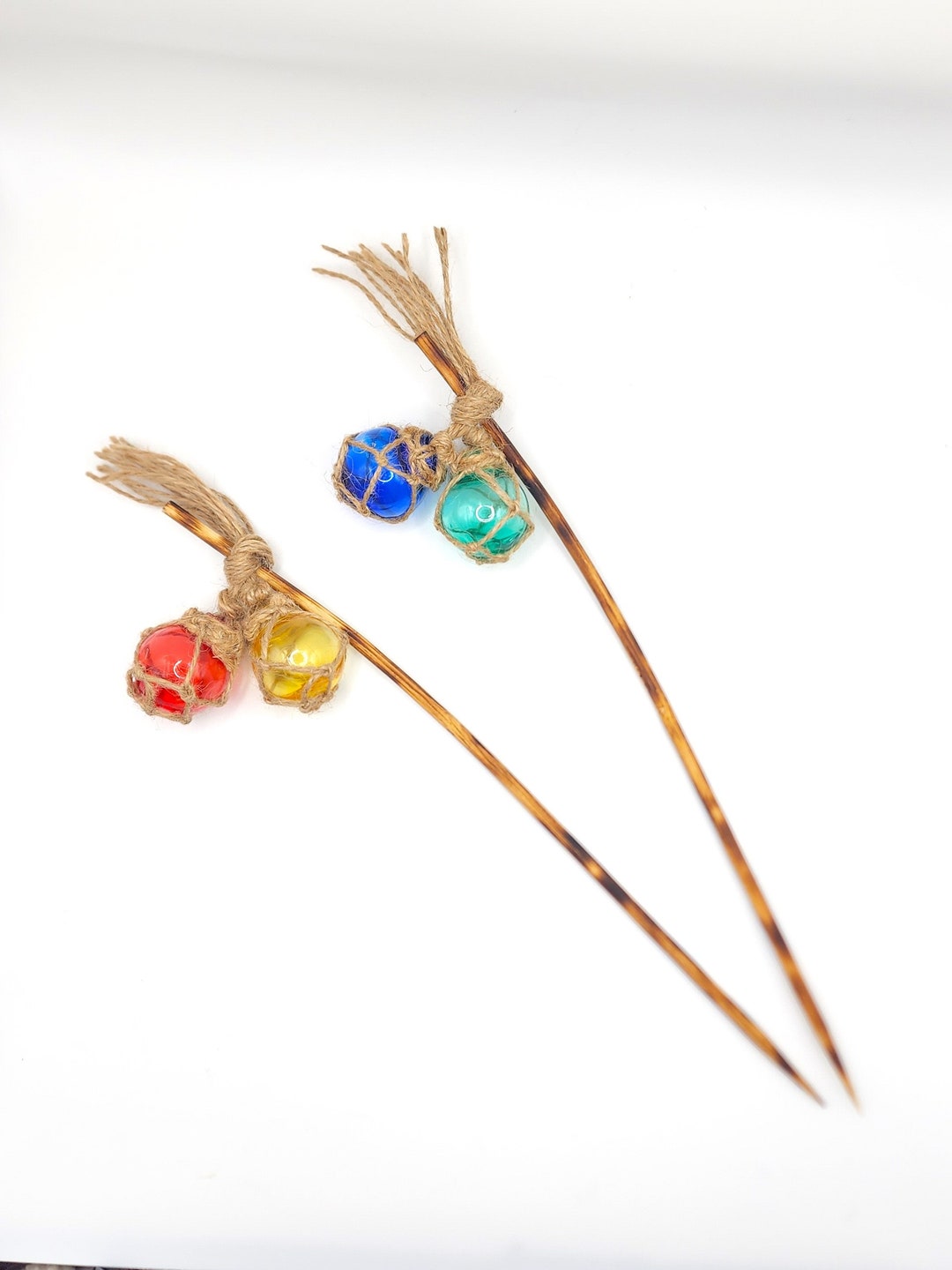 Fishing Float Swizzle Stick, Tiki Bar Swizzle Stick, Tiki Swizzle ...