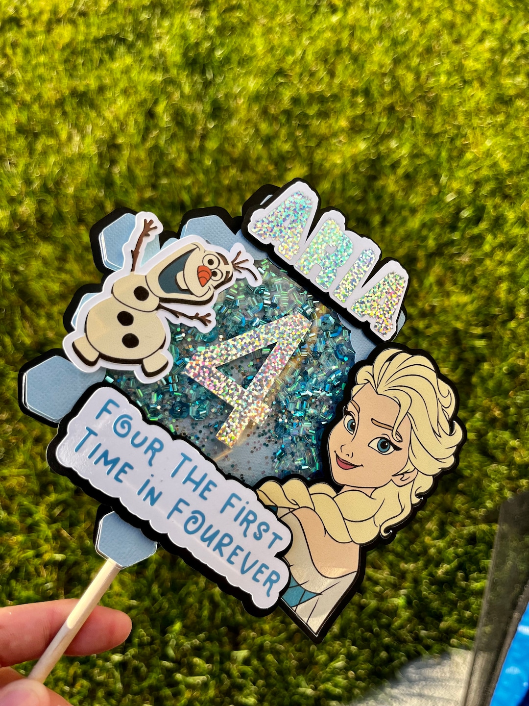 For the First Time in Fourever Birthday Party Theme Cake - Etsy