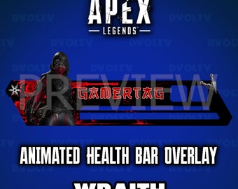 Apex Legends Wraith Health Bar Overlay - Etsy