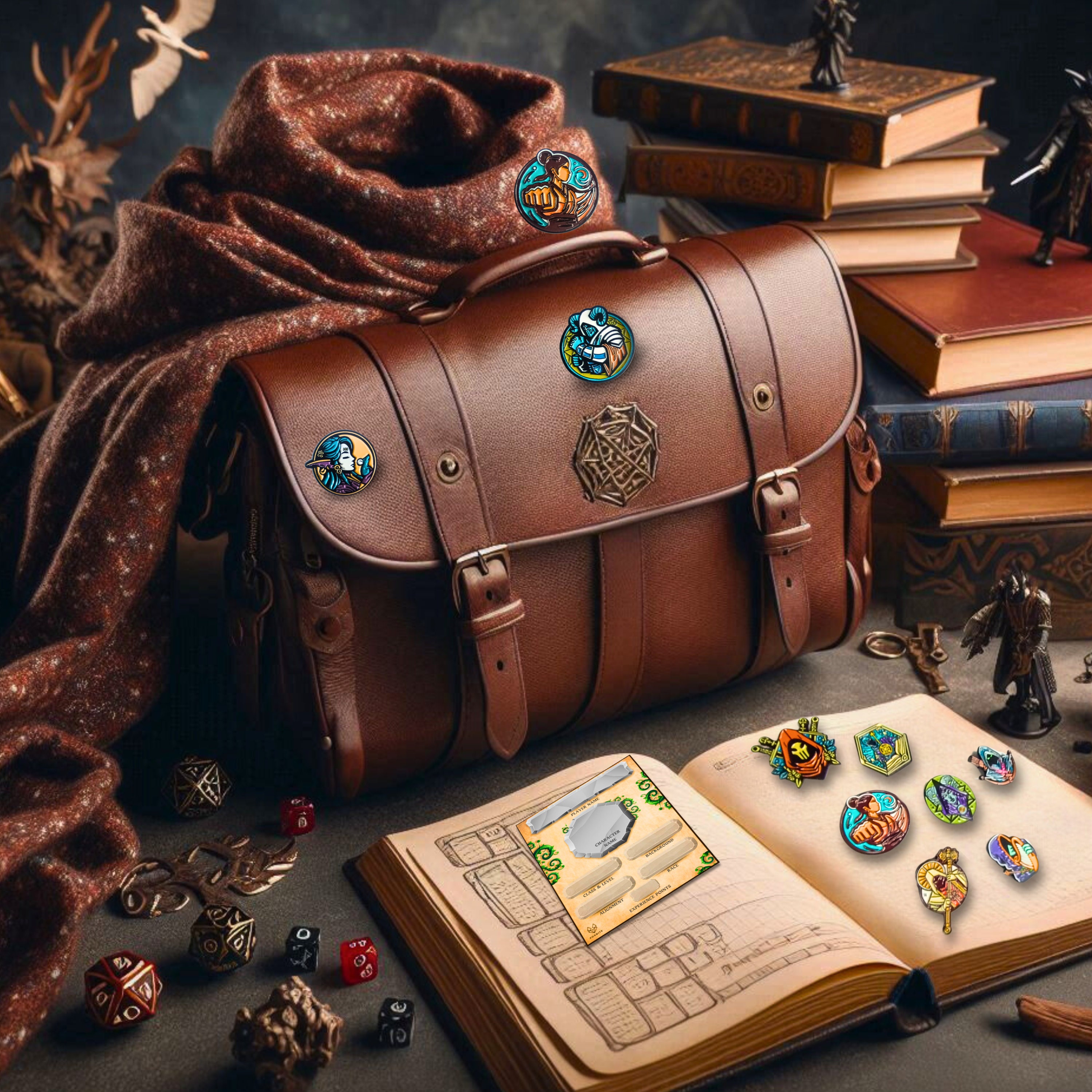 PIN QUEST by Foxbite Complete Dungeons and Dragons 5e Accessory Set 15 ...