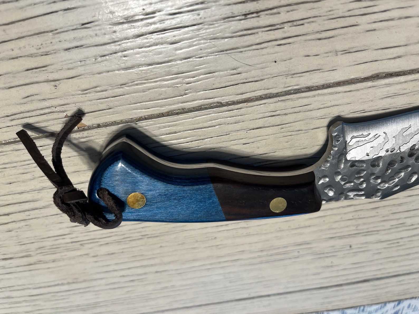 8 Damascus Steel Boning Hunting Knife Leather Sheath Full Tang Super Sharp Stainless Steel - Etsy