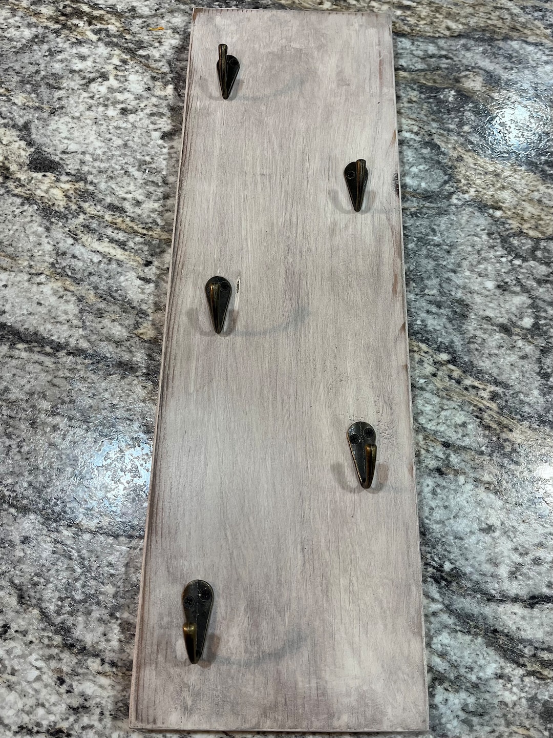 Vertical Space Saving Key Hanger Holder Entryway Decoration Handmade ...