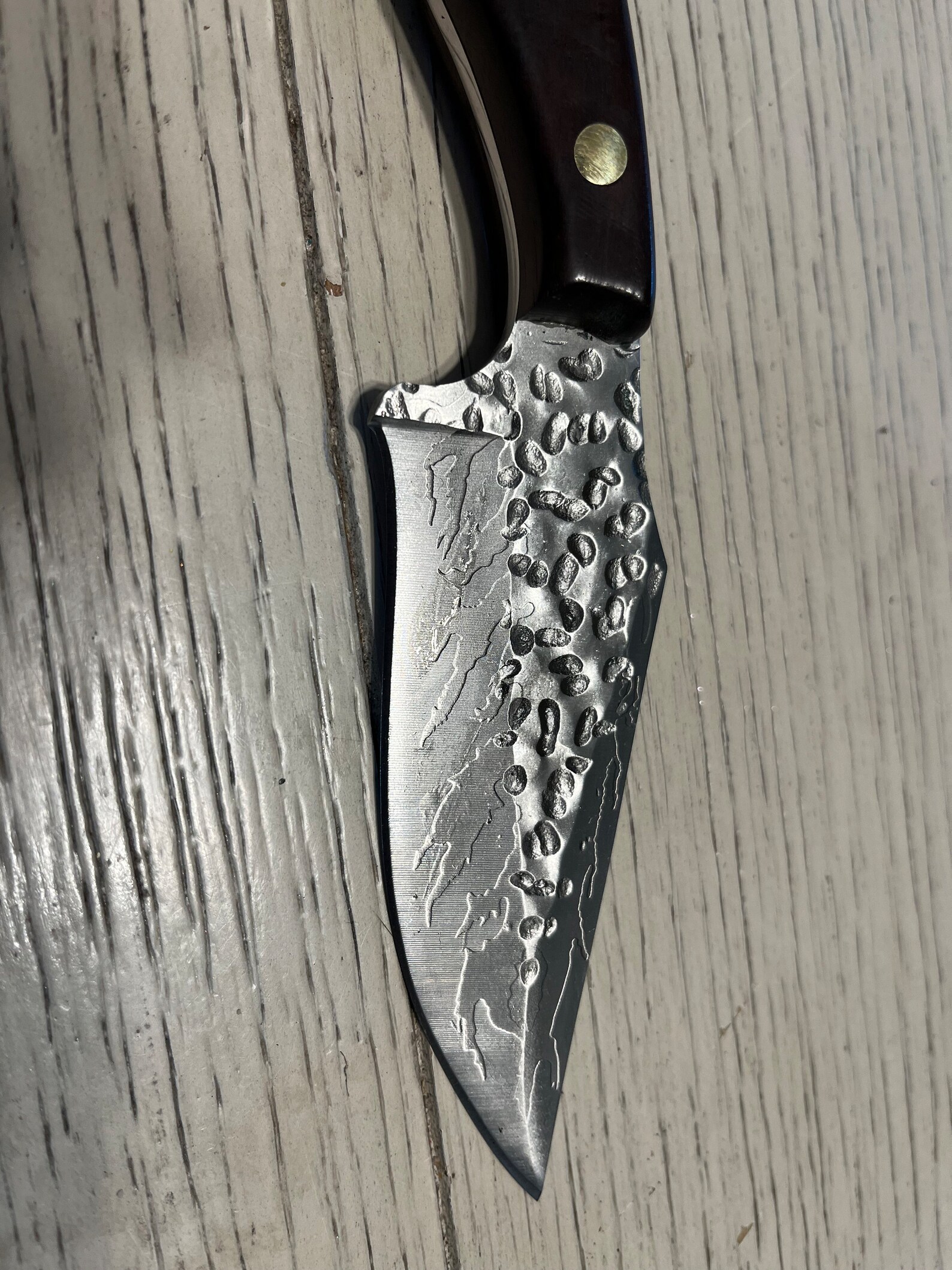 8 Damascus Steel Boning Hunting Knife Leather Sheath Full Tang Super Sharp Stainless Steel - Etsy