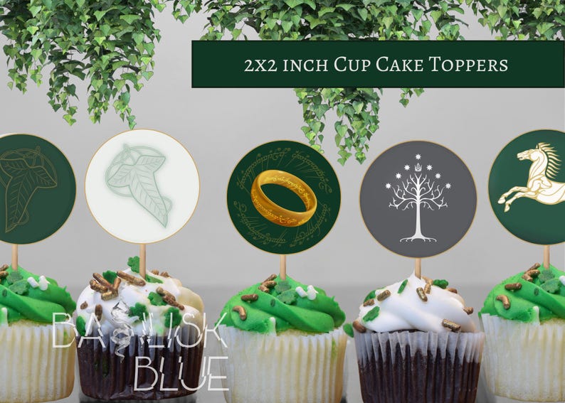 Fantasy Birthday Bundle, Hobbitcore Party, Medieval Party Decorations ...