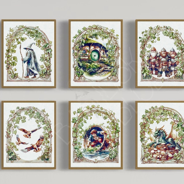 Tolkien Wall Art - Etsy