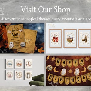 Potter Nursery Art - Wizard Wall Decor - Wizard Poster - Magical ...