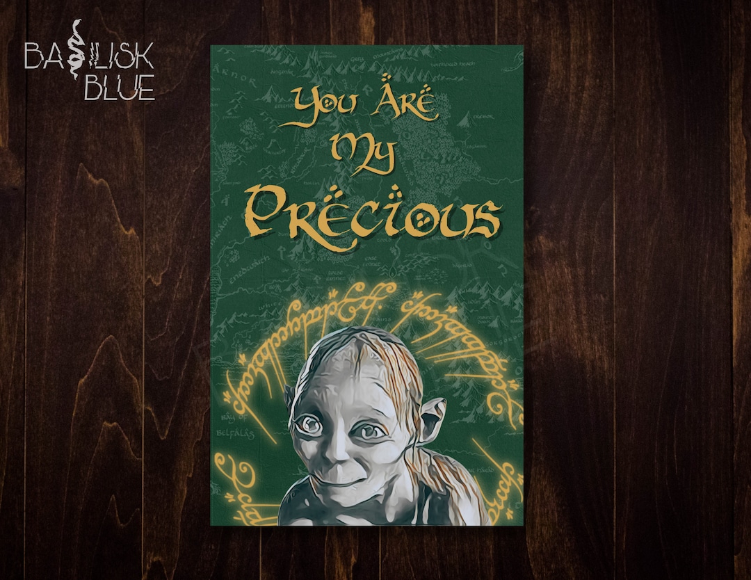 You Are My Precious Card - Instant Download - Printable Greeting Card ...
