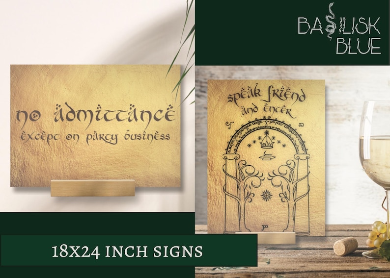 Fantasy Birthday Bundle, Hobbitcore Party, Medieval Party Decorations ...