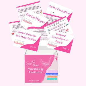 Dental Hygiene School Flashcard Bundle (NBDHE) - Etsy