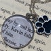 Nico Di Angelo Charm Necklace Percy Jackson Handmade Book - Etsy