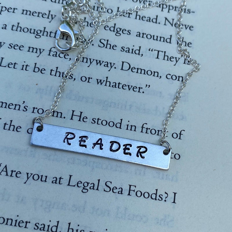 Reader Necklace - Etsy