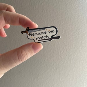 Carry on Simon Snow Book Sticker 'because We Match' Quote, Ideal for ...