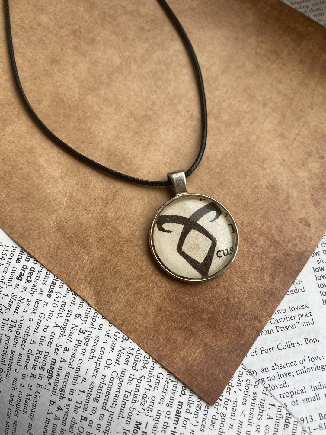Shadowhunters Rune Necklace Handcrafted Book Jewelry Perfect for ...