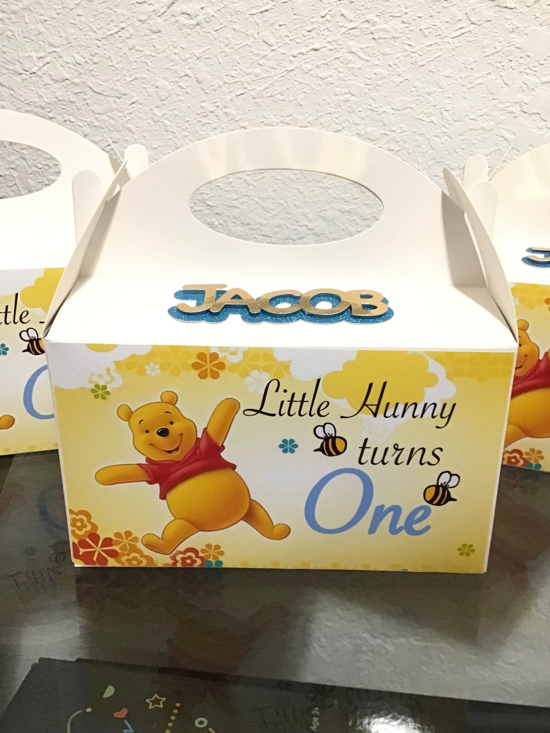 Winnie the Pooh Party Box Favors - Etsy