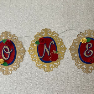 Snow White Banner for First Birthday - Etsy
