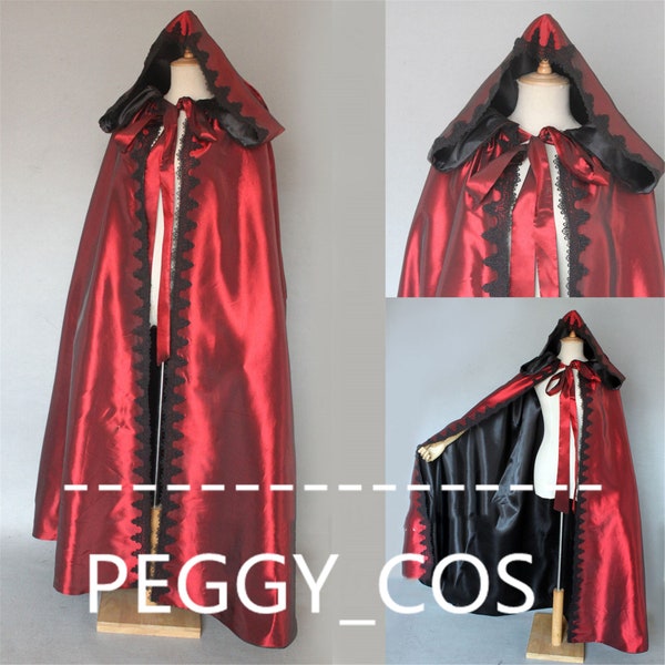 Red Cloak - Etsy