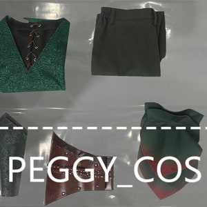 Doric Cosplay Costume Green Cosplay Costume Dungeons & - Etsy Australia