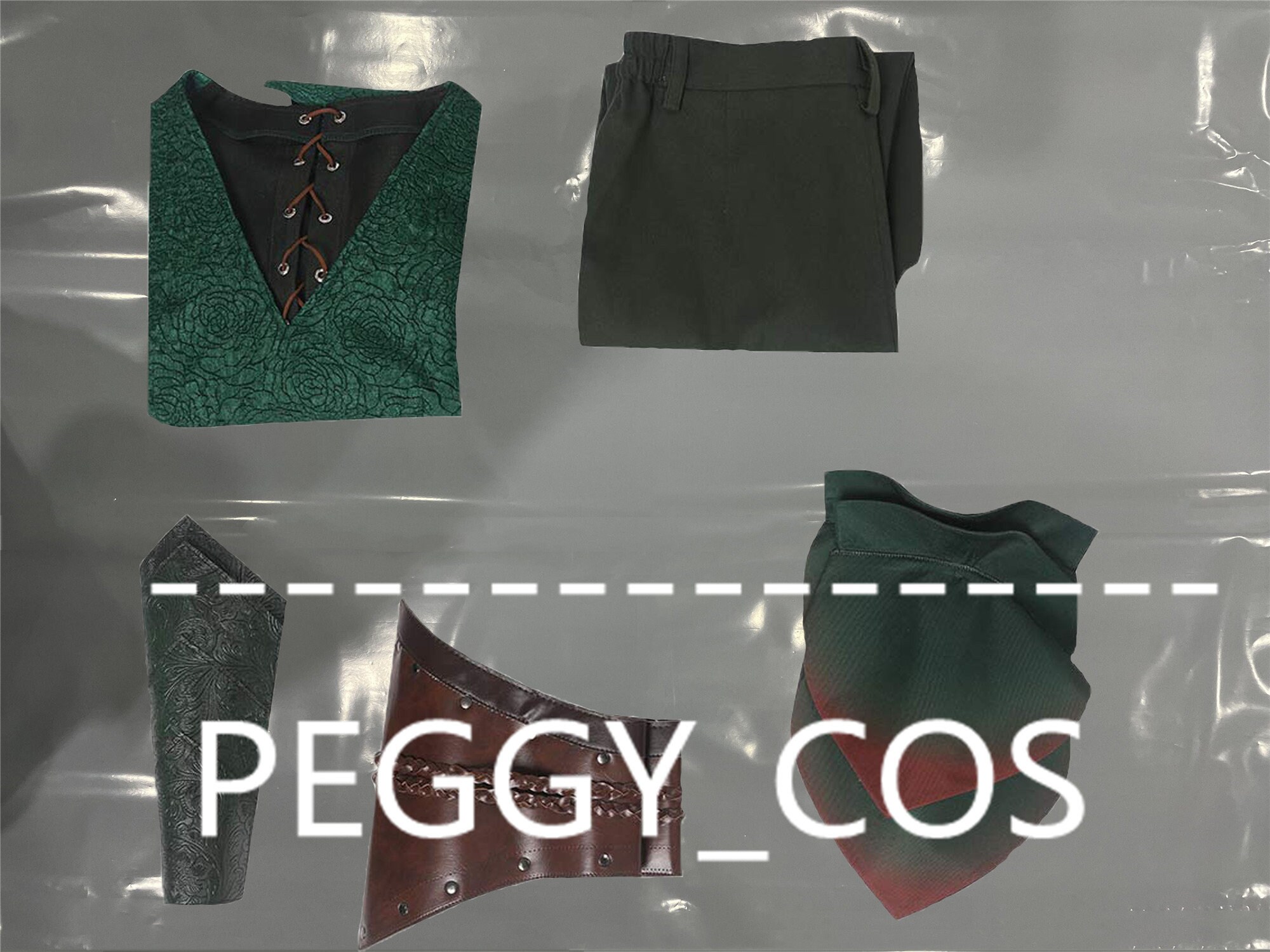 Doric Cosplay Costume Green Cosplay Costume Dungeons & - Etsy Australia