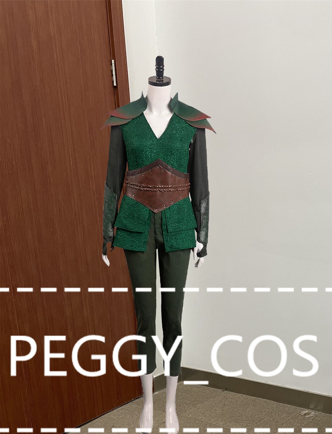 Doric Cosplay Costume Green Cosplay Costume Dungeons & - Etsy