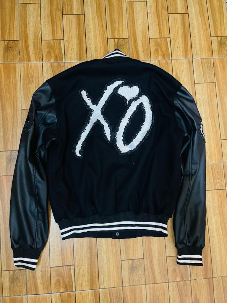 Handmade the Weeknd XO Varsity Black Jacket - Etsy