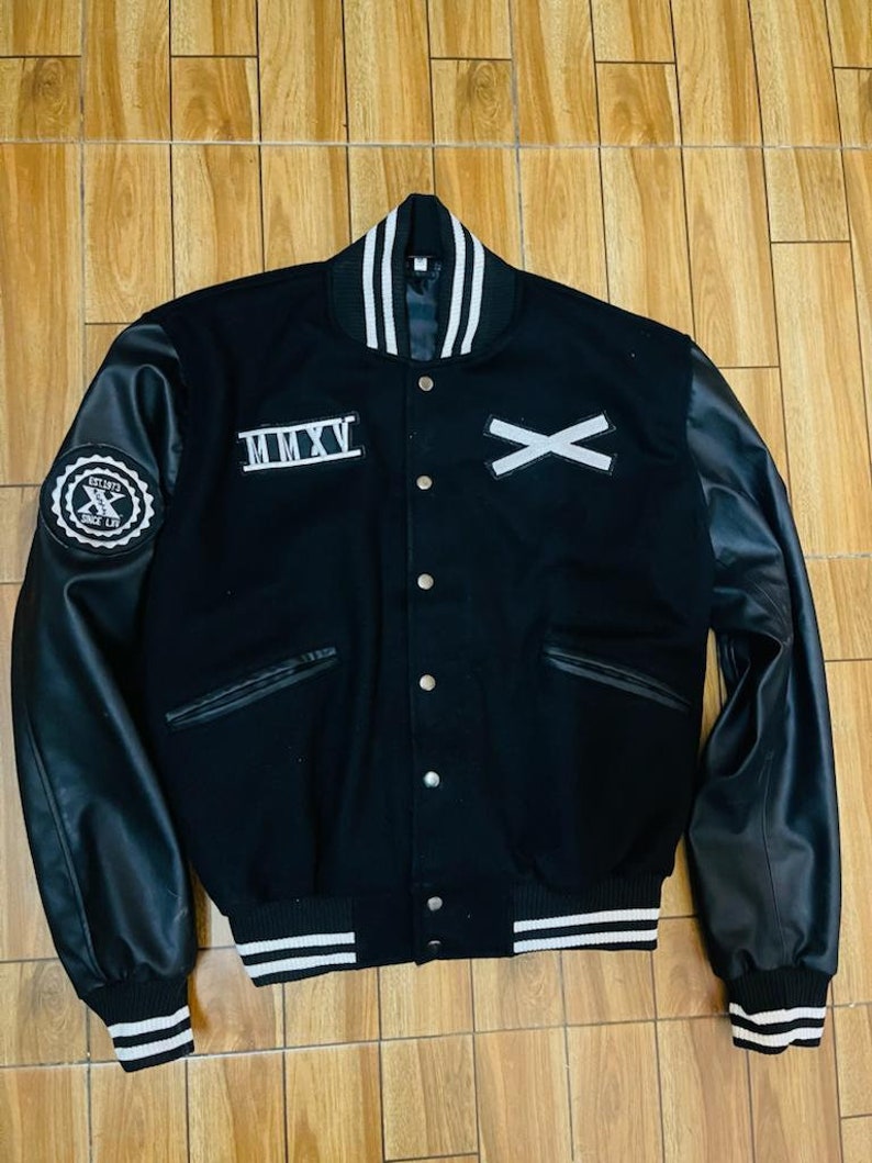 Handmade the Weeknd XO Varsity Black Jacket - Etsy
