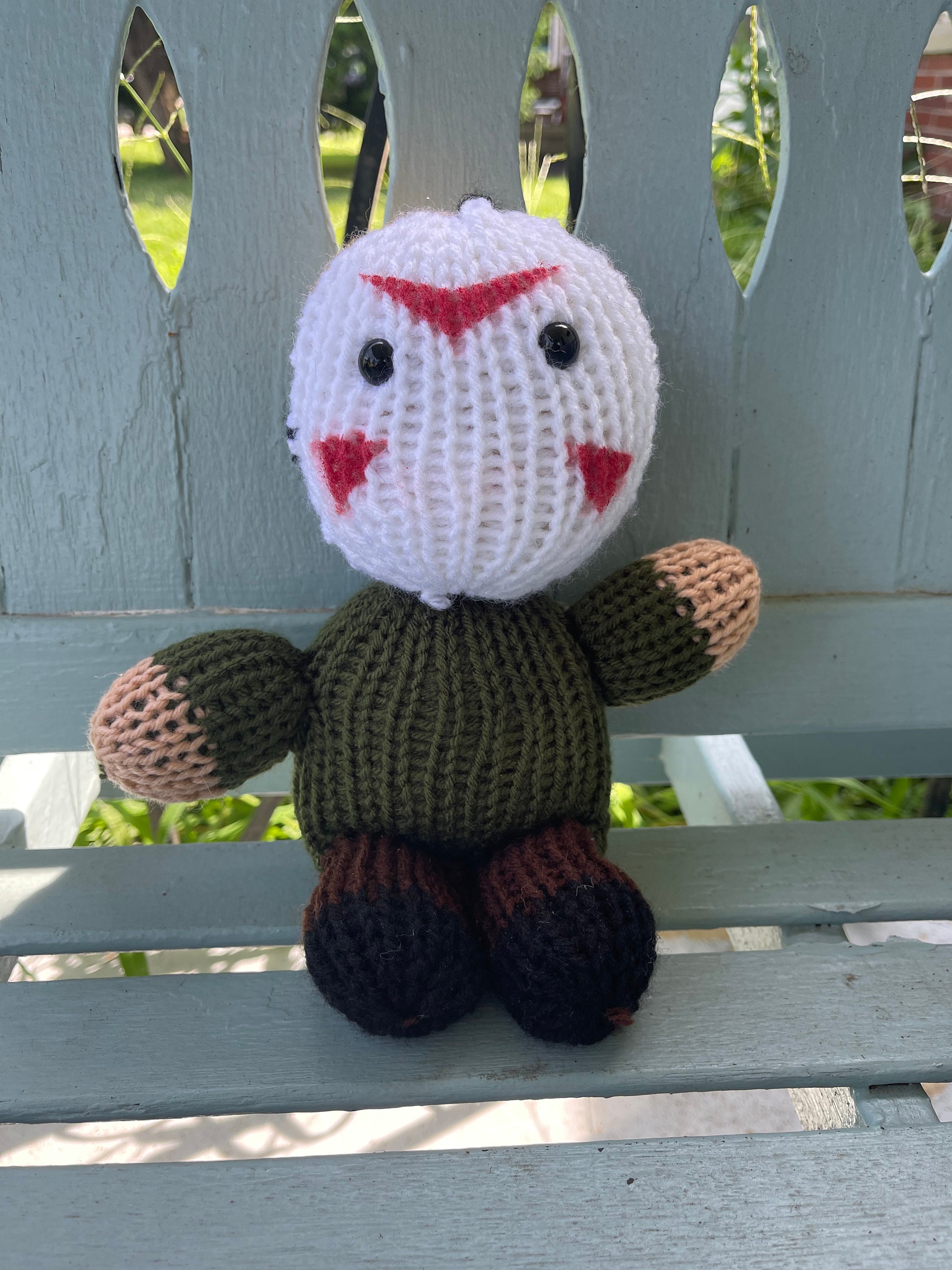 Jason Voorhees Inspired Knitting Machine Pattern - Etsy