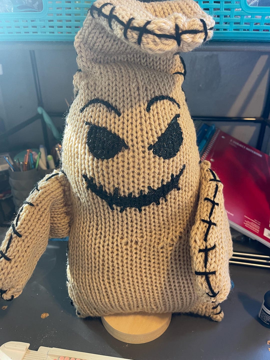 Oogie Boogie 48 Pin Circular Knitting Machine Pattern - Etsy
