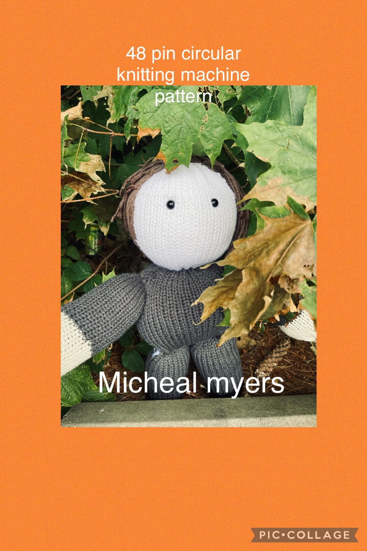 Chucky, Micheal Myers and Freddy 48 Pin Knitting Machine Pattern - Etsy